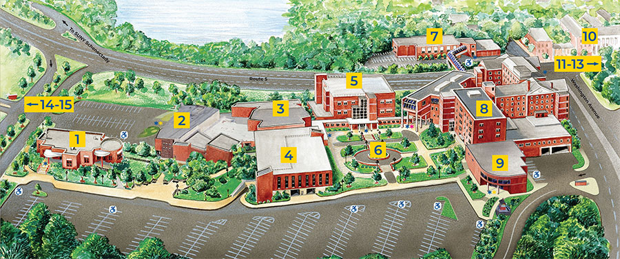 Directions to Main Campus | SUNY Schenectady